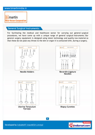 New Vision Corporation, Jalandhar, Microneuro Surgery Instruments | PDF