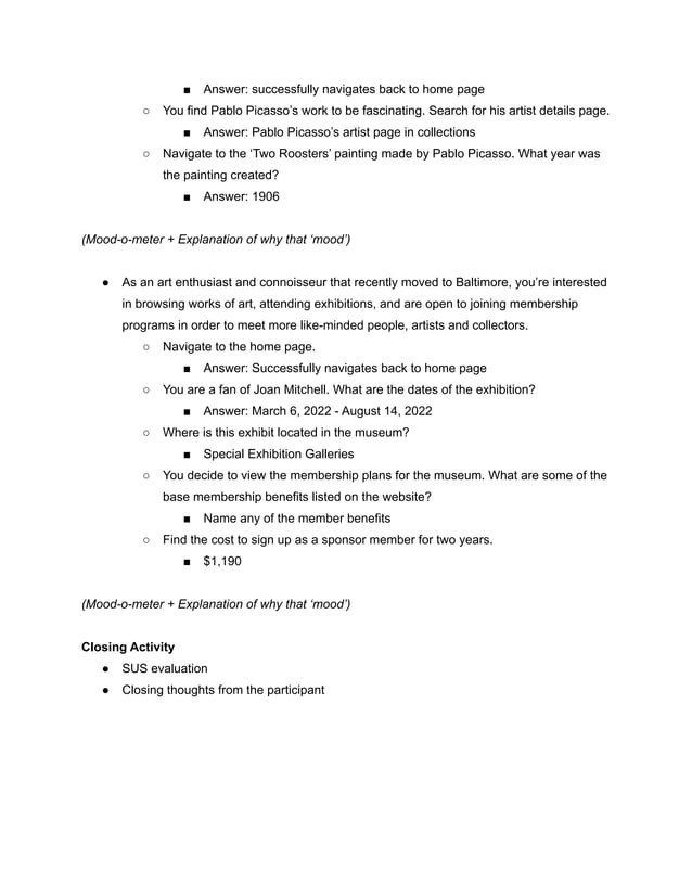 BMA Test Plan | PDF | Arts and Crafts | Hobbies & Interests