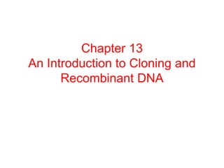 BMB331 cloning.ppt