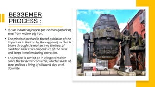 Steel - BUILDING MATERIALS AND CONSTRUCTION) | PPTX