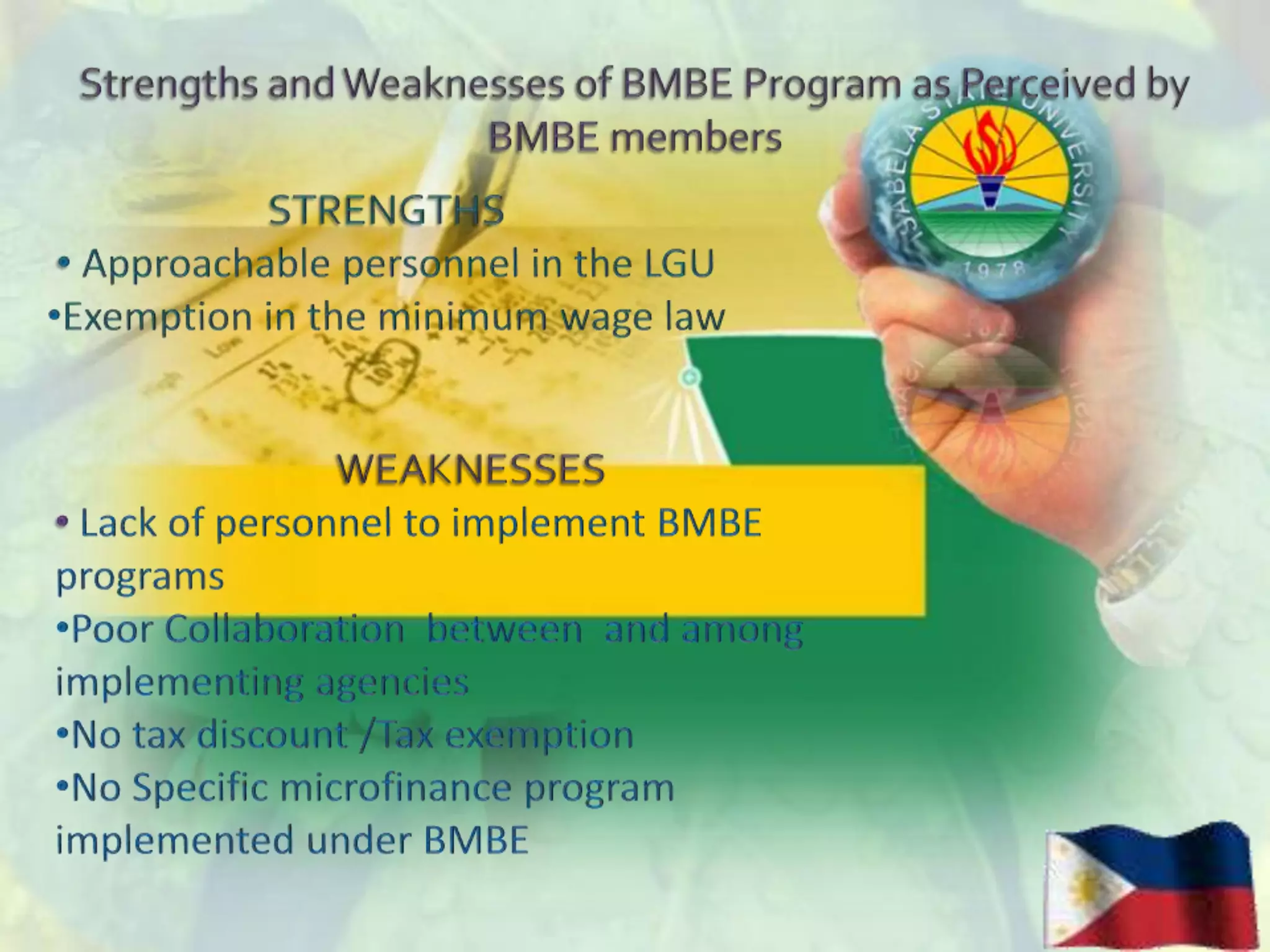 Barangay Micro Business Enterprise Act of 2002 (RA 9178): An assessment ...