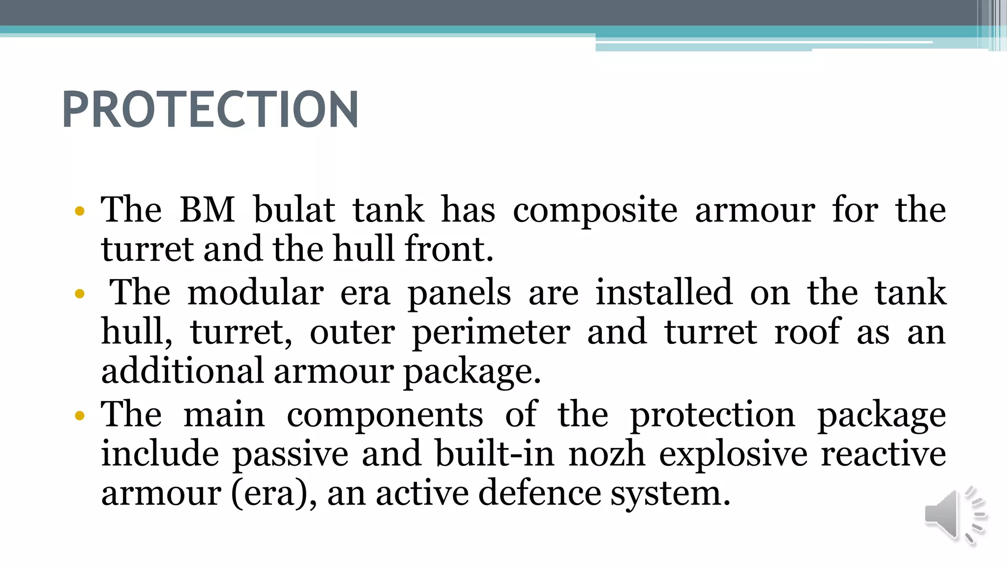 Bm bulat main battle tank, ukraine | PPTX