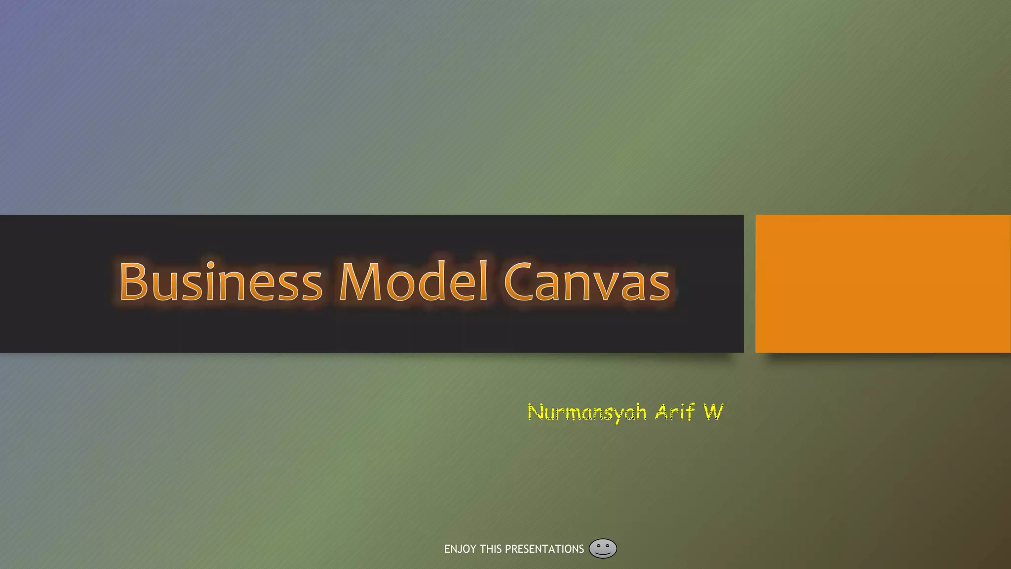 Business Model Canvas | PPTX