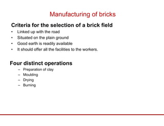 Bricks as building materiaL-2 | PDF
