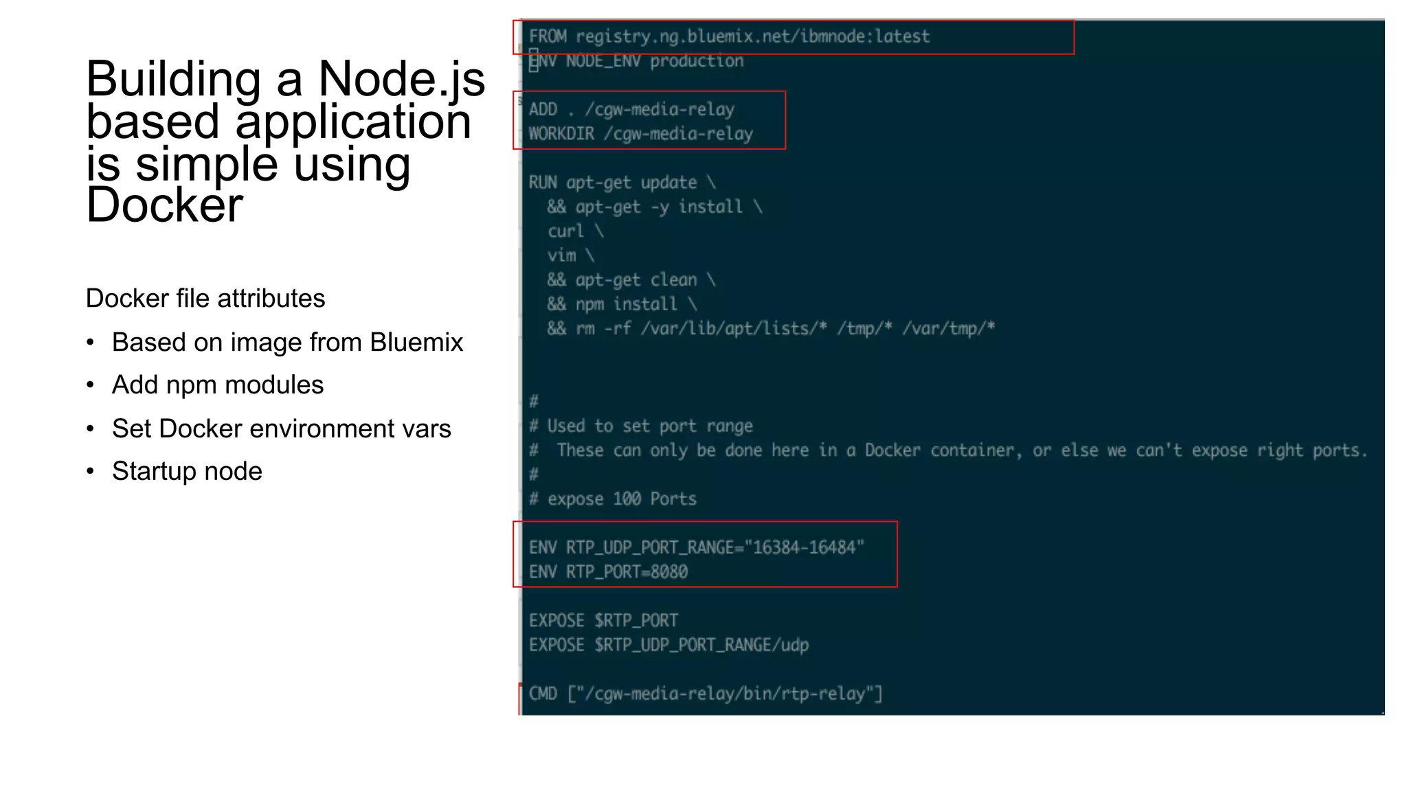 Building cloud native microservices | PPT
