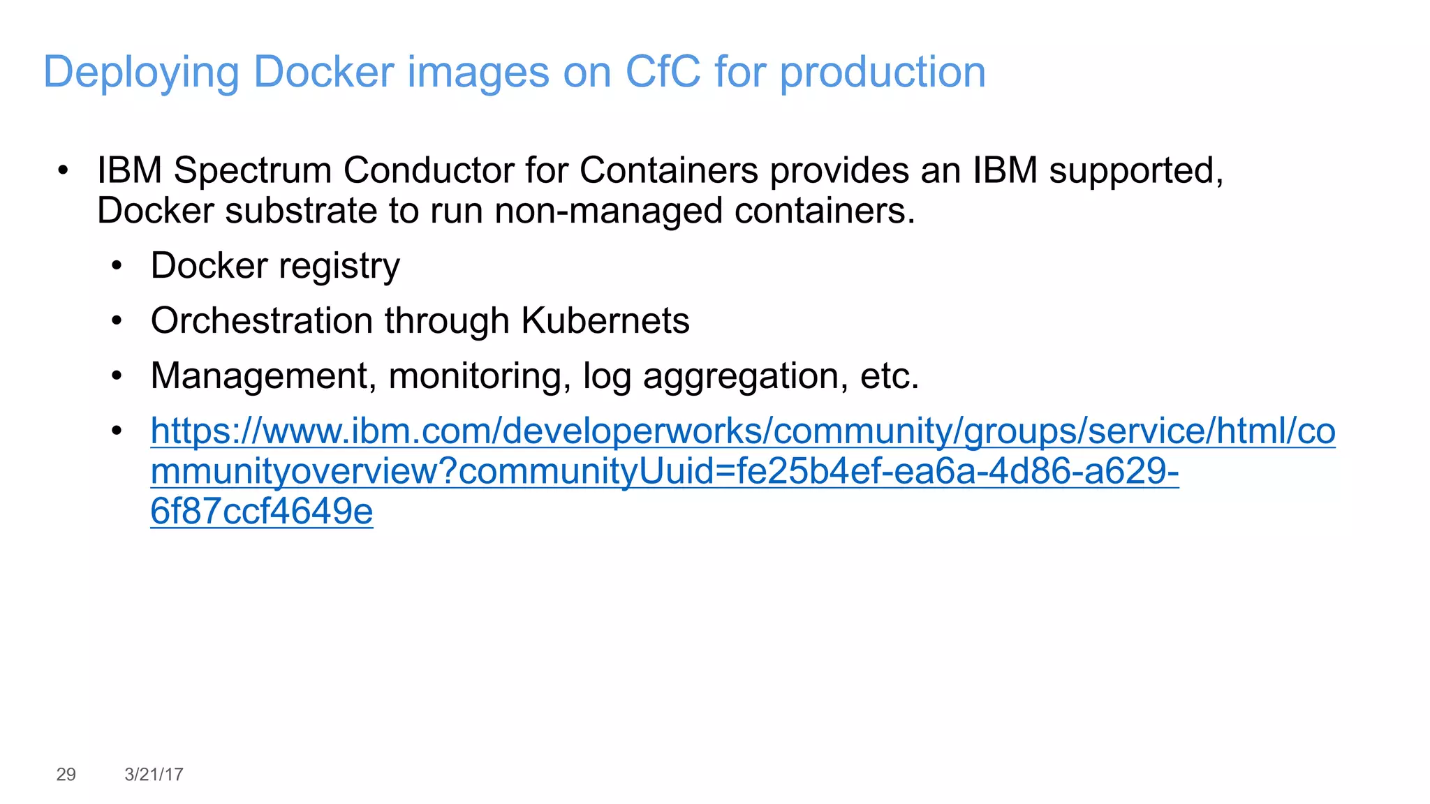 Building cloud native microservices | PPT