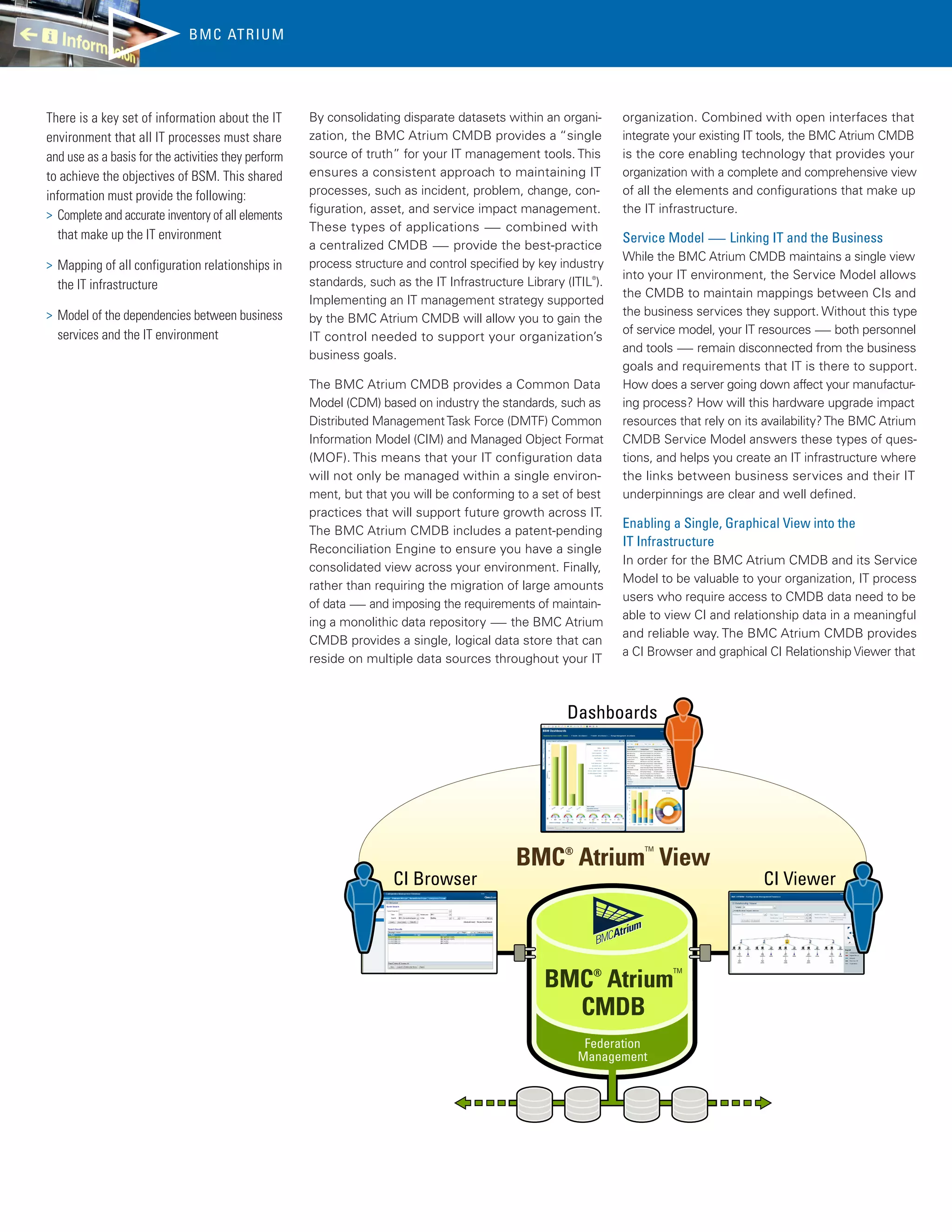 Bmc atrium | PDF | Operating Systems | Computer Software and Applications