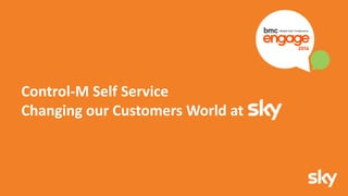 Making the Most of BMC Control-M and Self Service | PPTX
