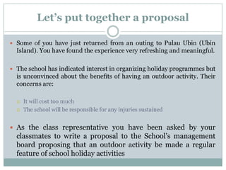 Bmc english language_composition(situational writing)(proposals) | PPTX