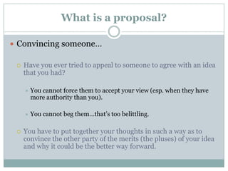 Bmc english language_composition(situational writing)(proposals) | PPTX