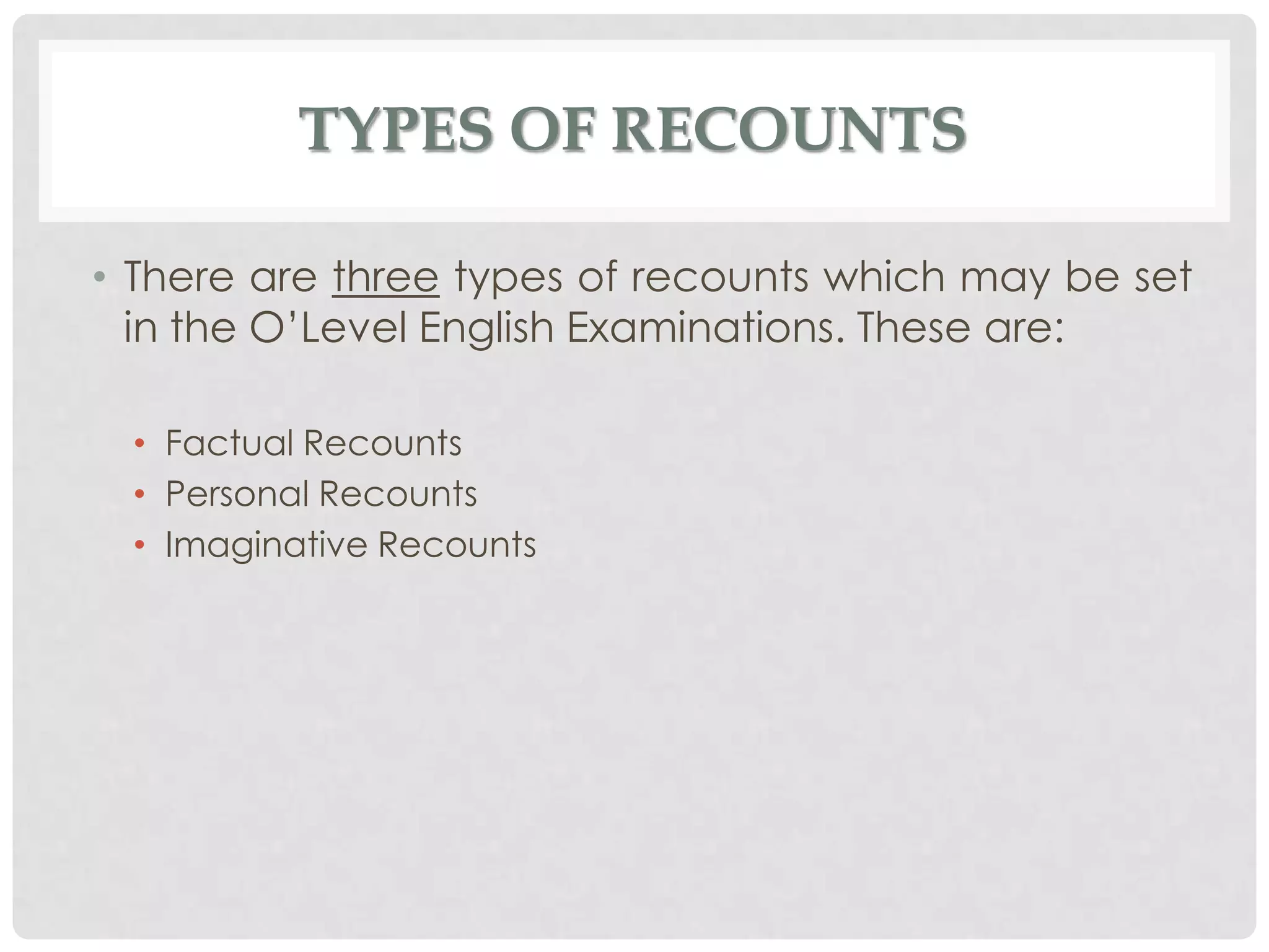Bmc english language_composition(situational writing)_recounts | PPTX