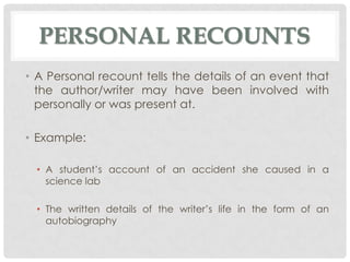 Bmc english language_composition(situational writing)_recounts | PPTX ...