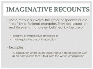 Bmc english language_composition(situational writing)_recounts | PPTX