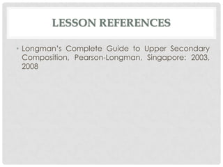 Bmc english language_composition(situational writing)_recounts | PPTX