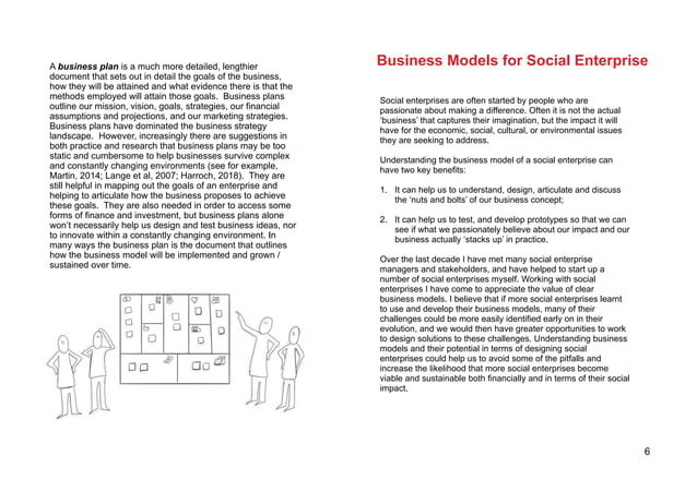 Business Model Canvas for Social Enterprise 2nd edition | PDF ...