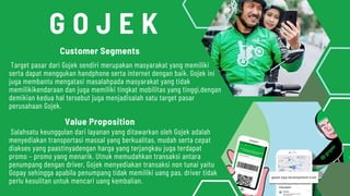 Bussiness Model Canvas dari Aplikasi Gojek | PDF