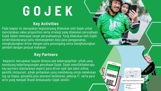 Bussiness Model Canvas dari Aplikasi Gojek | PDF