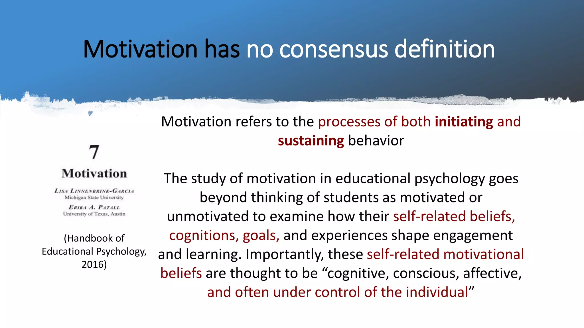The Model of Achievement Competence Motivation (MACM): Part B - An ...