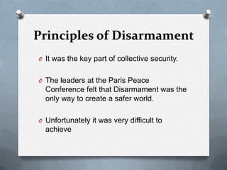 Bmc hist unit 2_(disarmament) | PPT