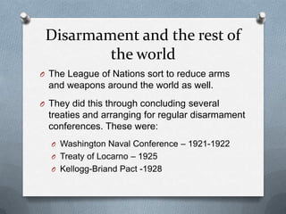Bmc hist unit 2_(disarmament) | PPT