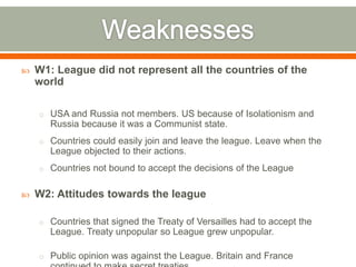 Bmc hist unit 2_(the league of nations) | PPT