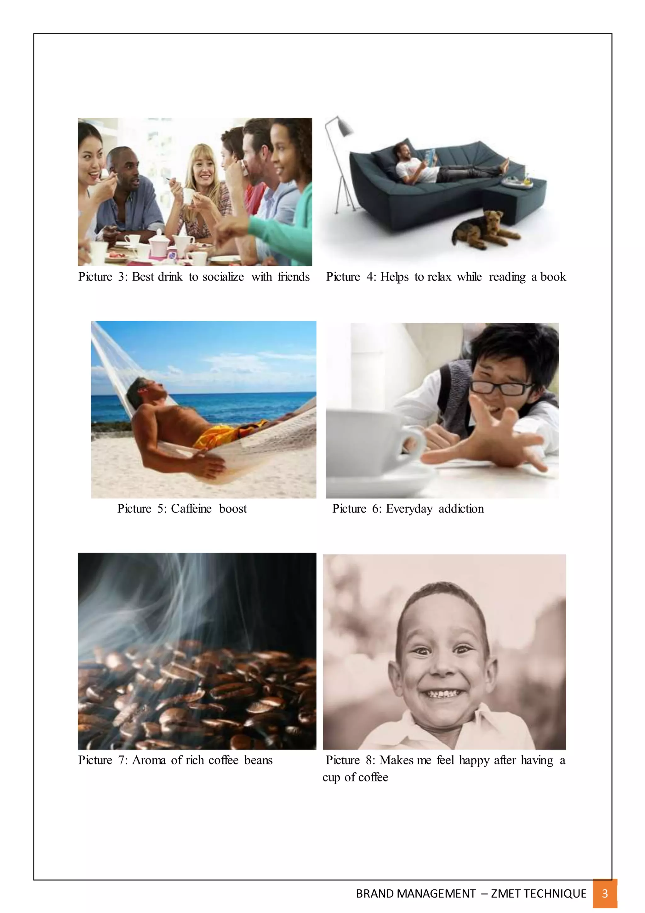 ZMET Technique- Nescafé coffee, Brand Management Assignment | DOCX