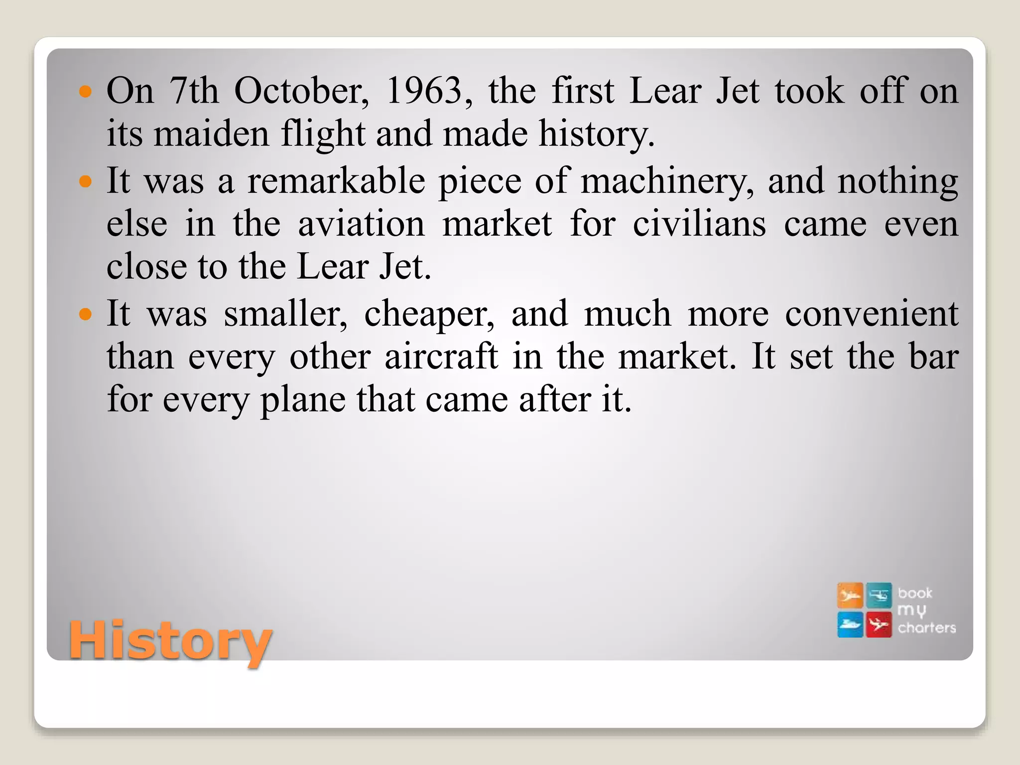 Origin of private jet | PPTX