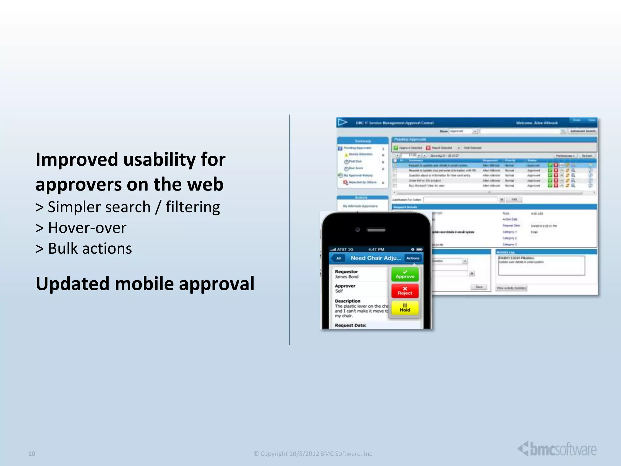 BMC Remedy ITSM 8.0 What's New | PPTX