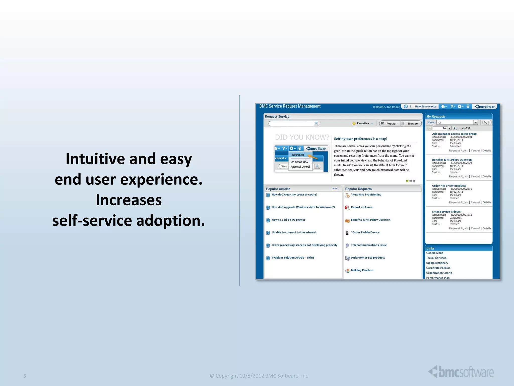 BMC Remedy ITSM 8.0 What's New | PPTX