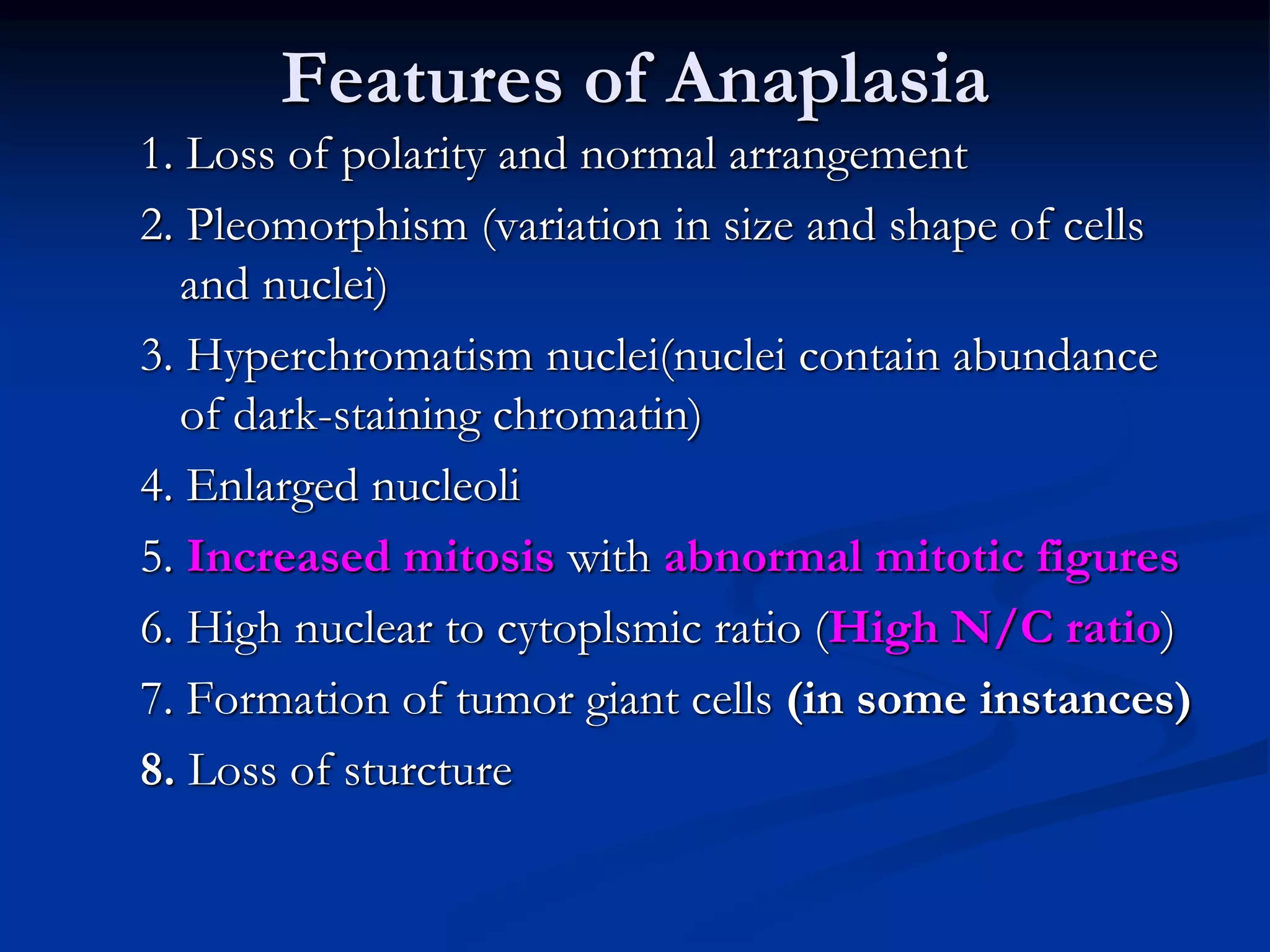 NEOPLASIA: Clinical Features of Tumors, Grading and Staging ...