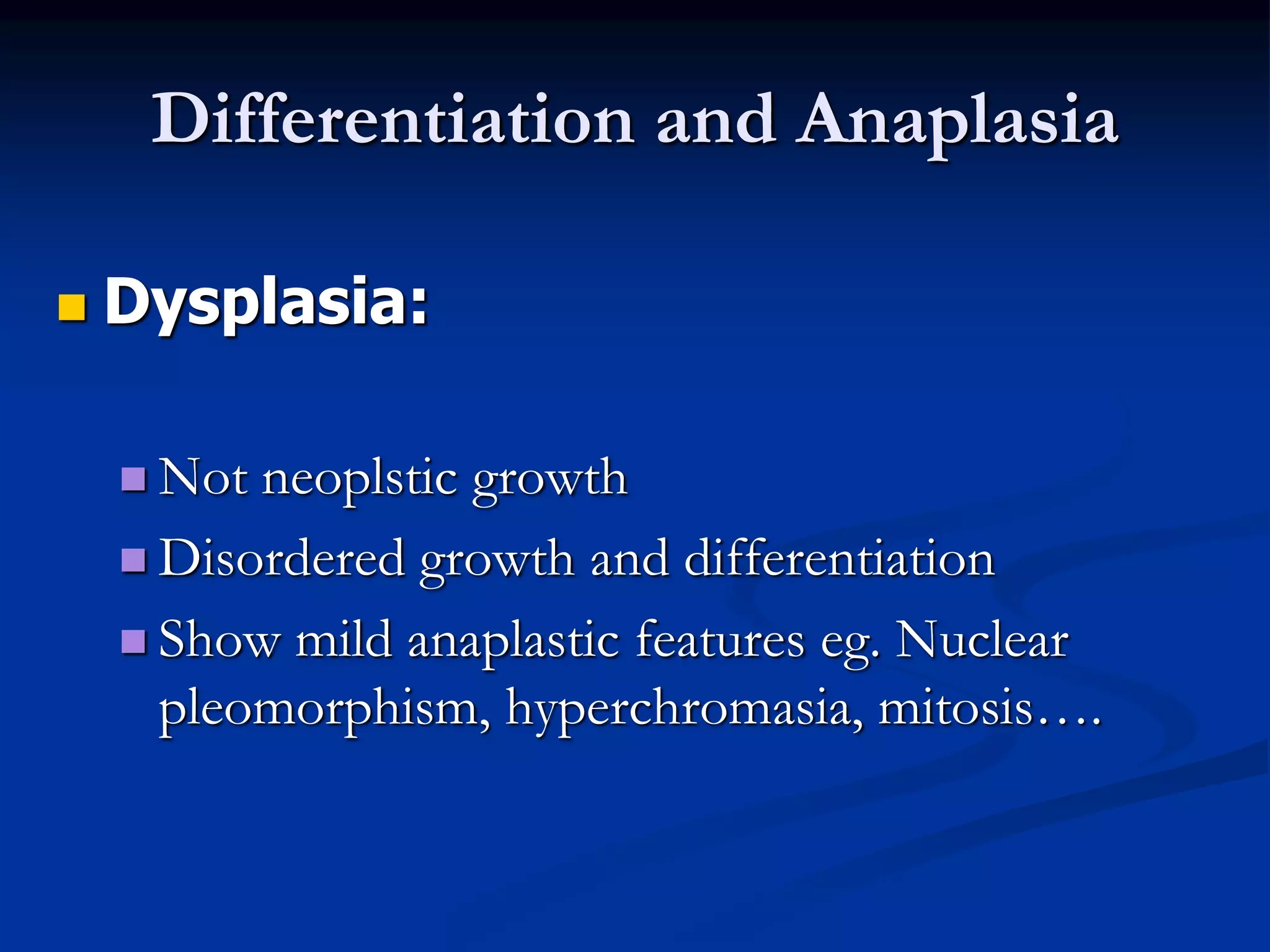 NEOPLASIA: Grading and Staging & Laboratory Diagnosis of Cancer | PPT