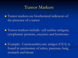 NEOPLASIA: Grading and Staging & Laboratory Diagnosis of Cancer | PPT