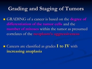 NEOPLASIA: Grading & Staging | PPT