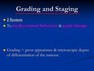 NEOPLASIA: Grading & Staging | PPT
