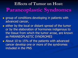 Paraneoplastic Syndromes | PPT