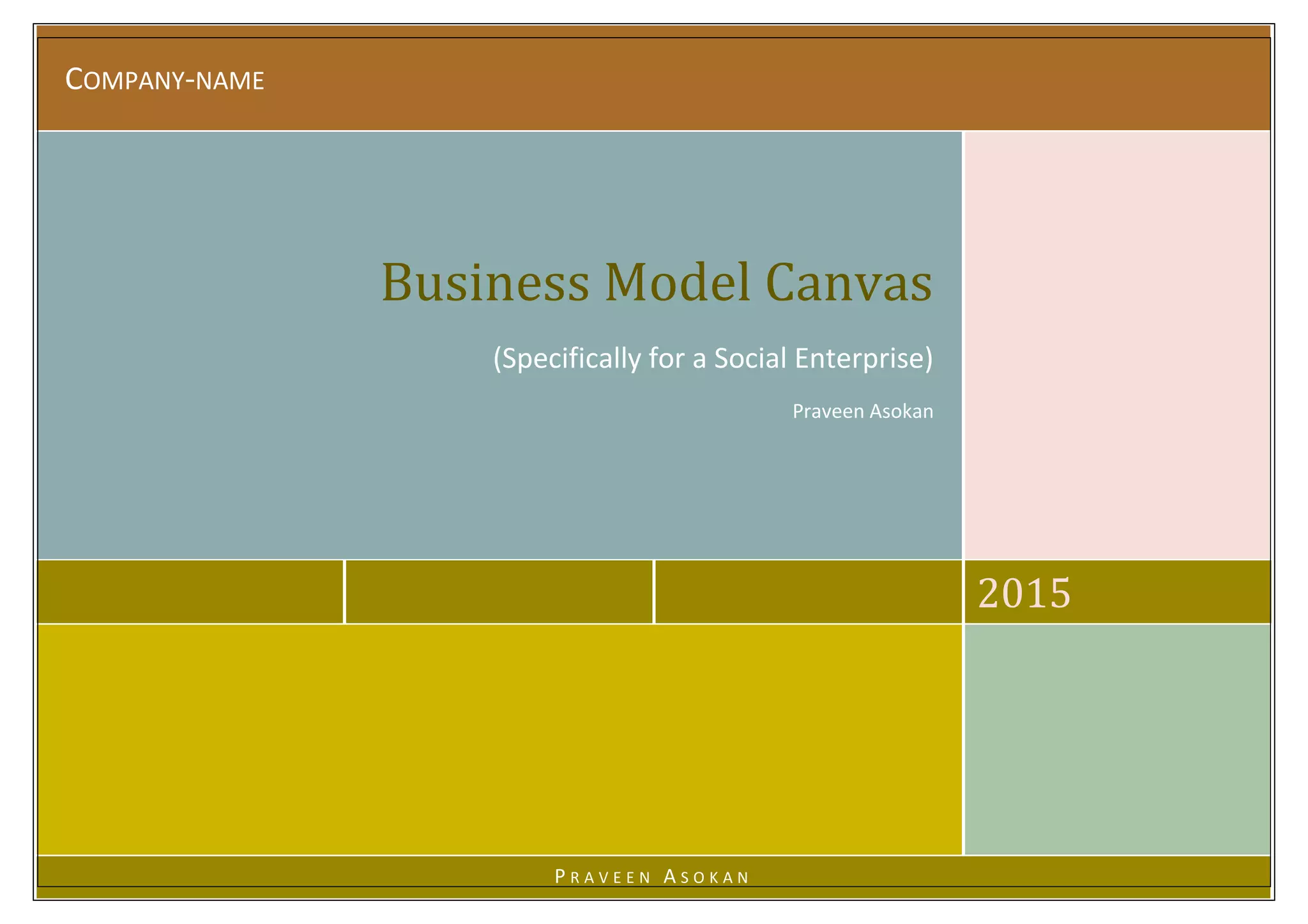 BMC for Social Enterprise | PDF