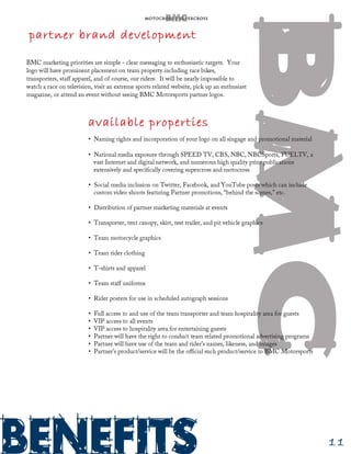 BMC Partner Offerings | PDF | Auto Racing | Sports