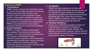 Acrylic Plastic (PMMA) | PDF