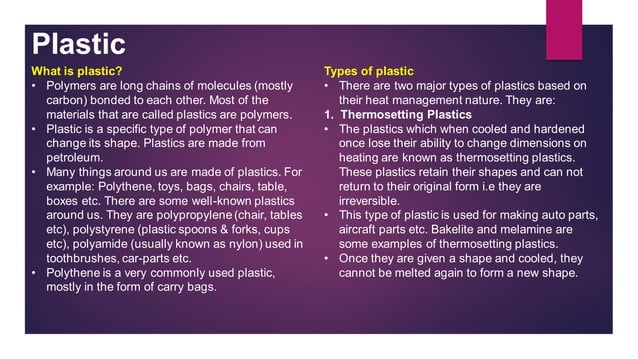 Acrylic Plastic (PMMA) | PPT