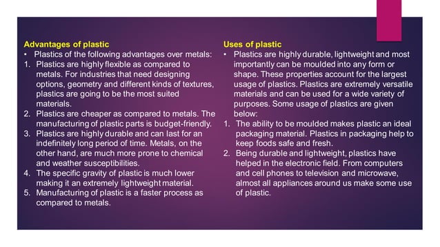 Acrylic Plastic (PMMA) | PPT