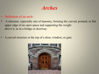 Building materials and construction Technology(Lintels and Arches) | PPT