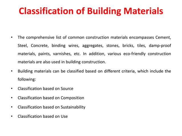 BMCT details of cement and steel and cement | PPT