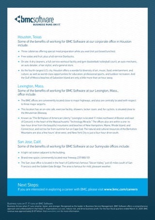 About BMC | PDF | Business Utilities | Business