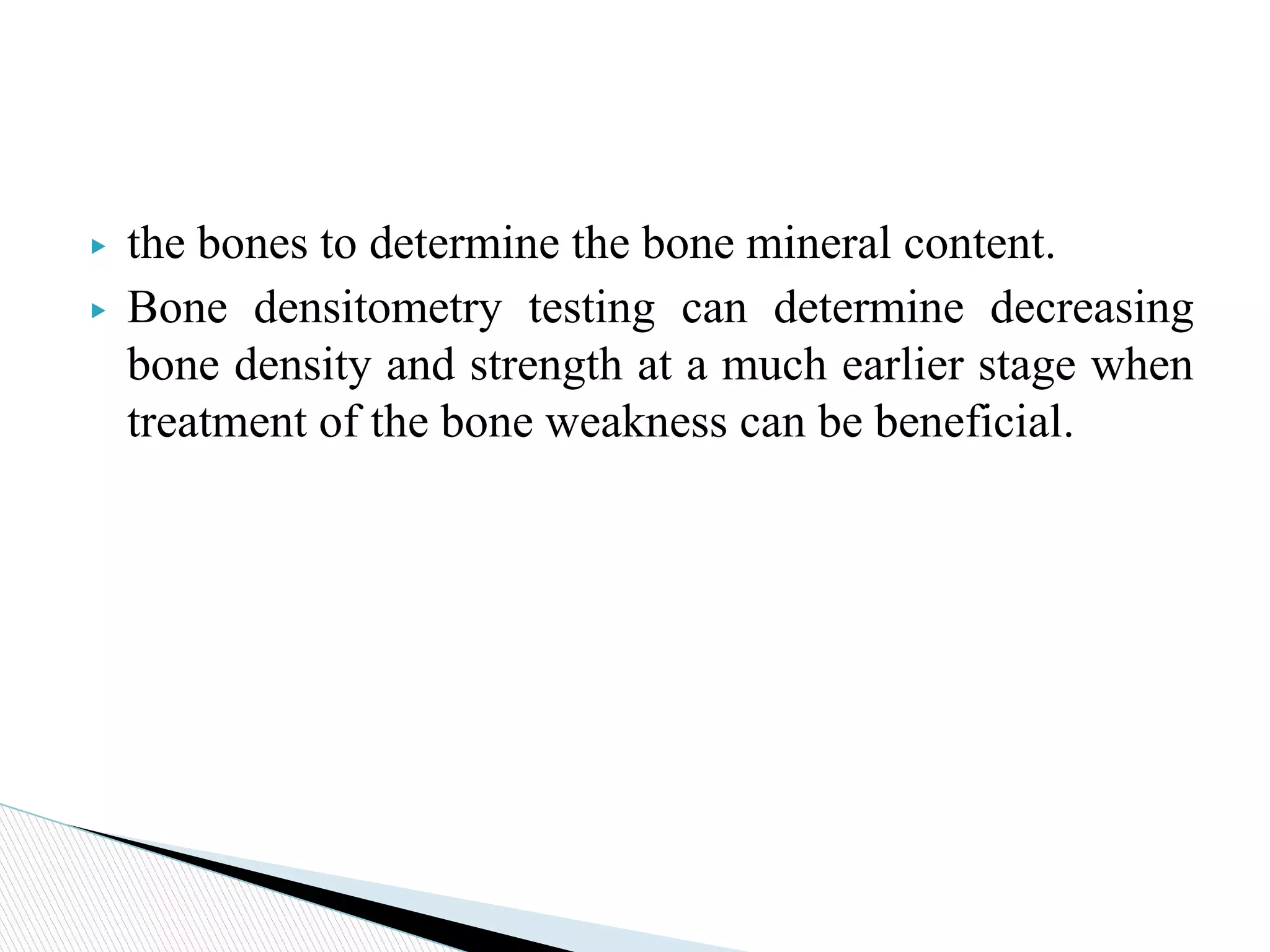 Bone marrow density (BMD) | PPTX