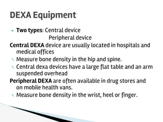 Bone marrow density (BMD) | PPTX