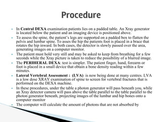 Bone marrow density (BMD) | PPTX