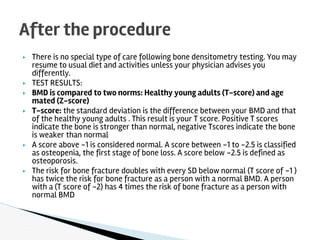 Bone marrow density (BMD) | PPTX