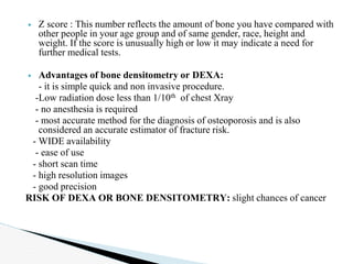 Bone marrow density (BMD) | PPTX
