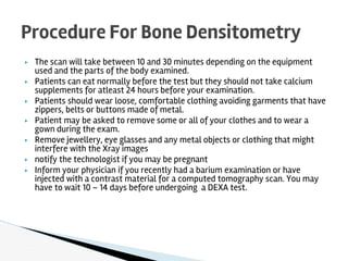 Bone marrow density (BMD) | PPTX