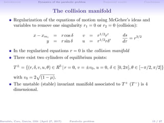 Parabolic Restricted Three Body Problem | PDF
